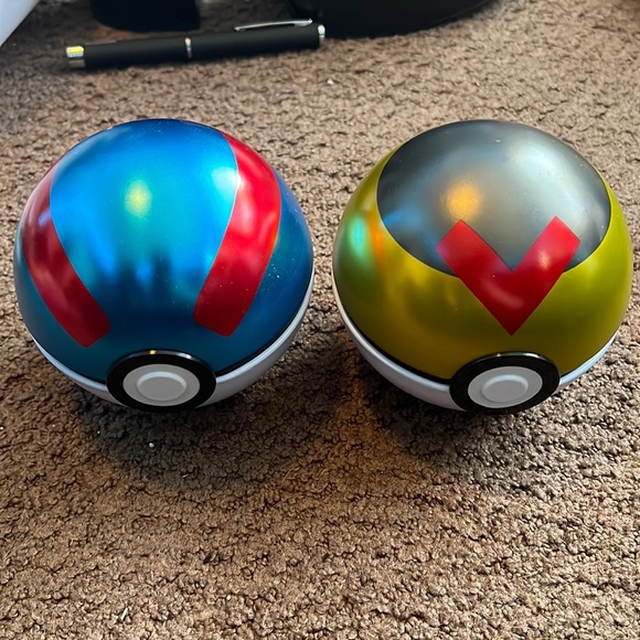 Nintendo | Toys | Pokeball Card Holders | Poshmark